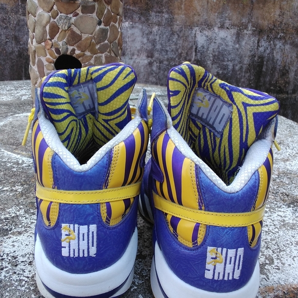Reebok | Shoes | Shaq Rebox Pumps When He Played For Lsu | Poshmark
